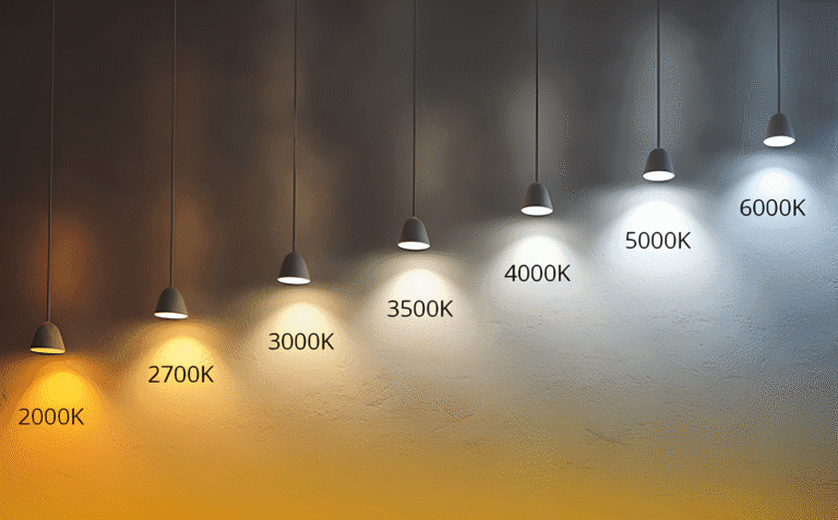 What do 2000K, 3500K, and 6500K mean? Light Temperature Guide